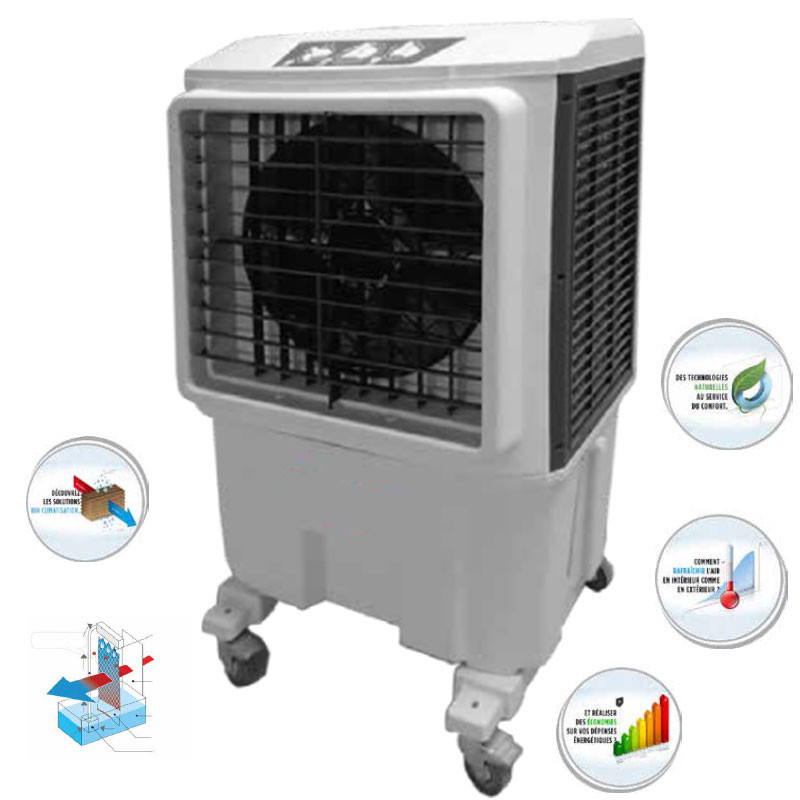 Climeur Mobile WestPoint 80 Litres Blanc (WACFS-80122) - SpaceNet