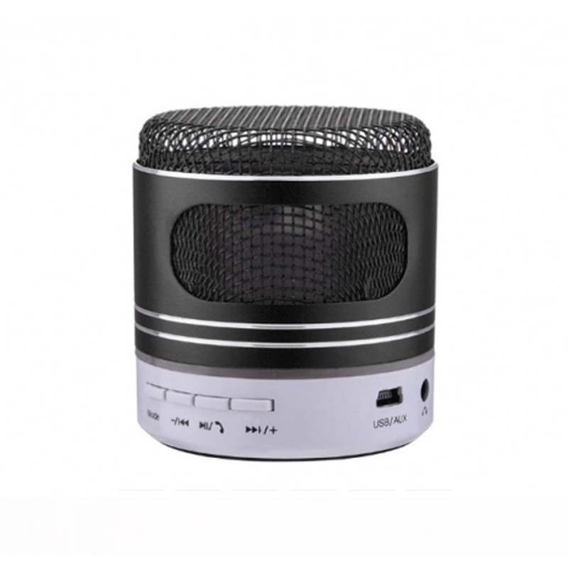 Mini Haut Parleur Bluetooth Music Noir - SpaceNet Tunisie