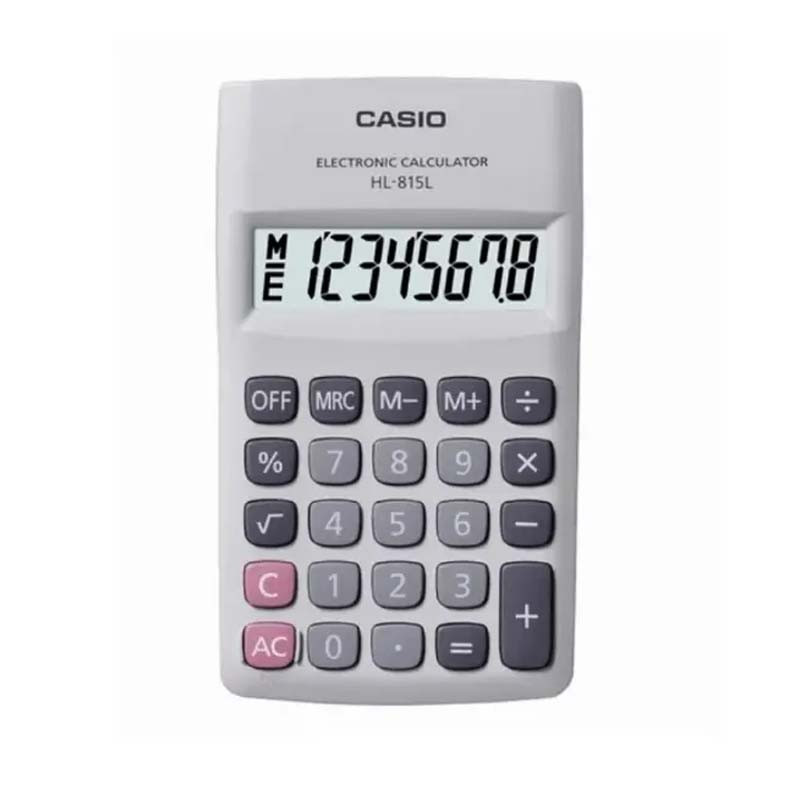 Calculatrice De Poche Casio HL-815L 8 Chiffres Blanc - SpaceNet