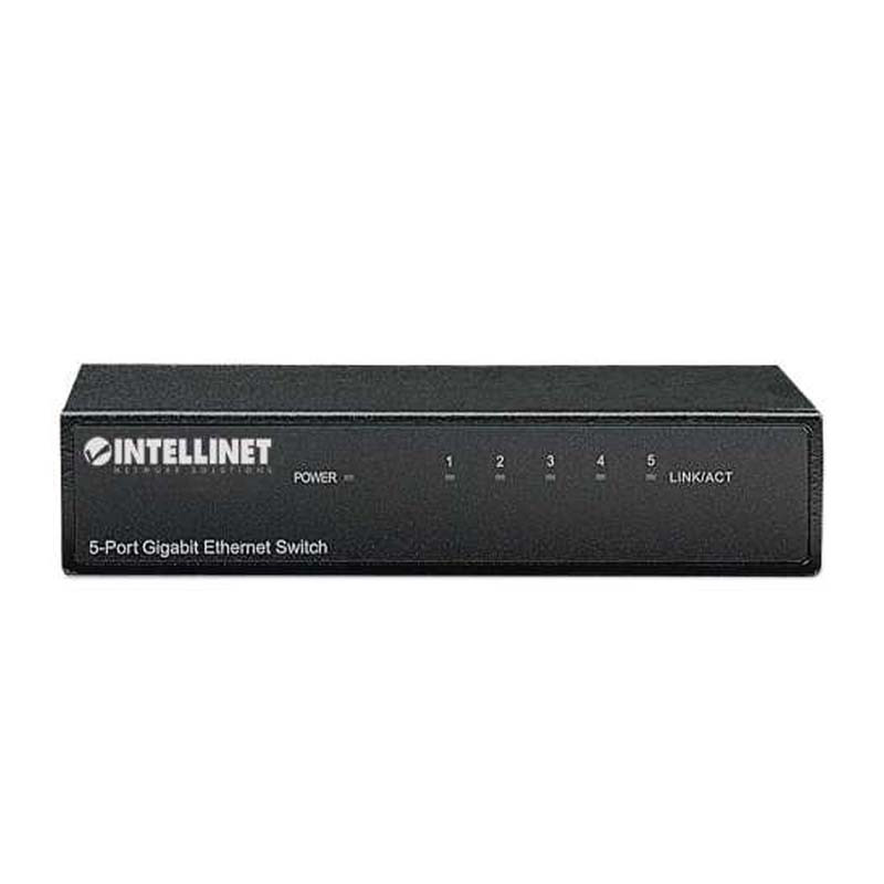 Switch Intellinet 5 Ports 10/100/1000 Gigabit - SpaceNet Tunisie