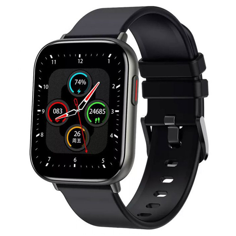 Montre Connectée Linwear LA07 Noir - SpaceNet Tunisie