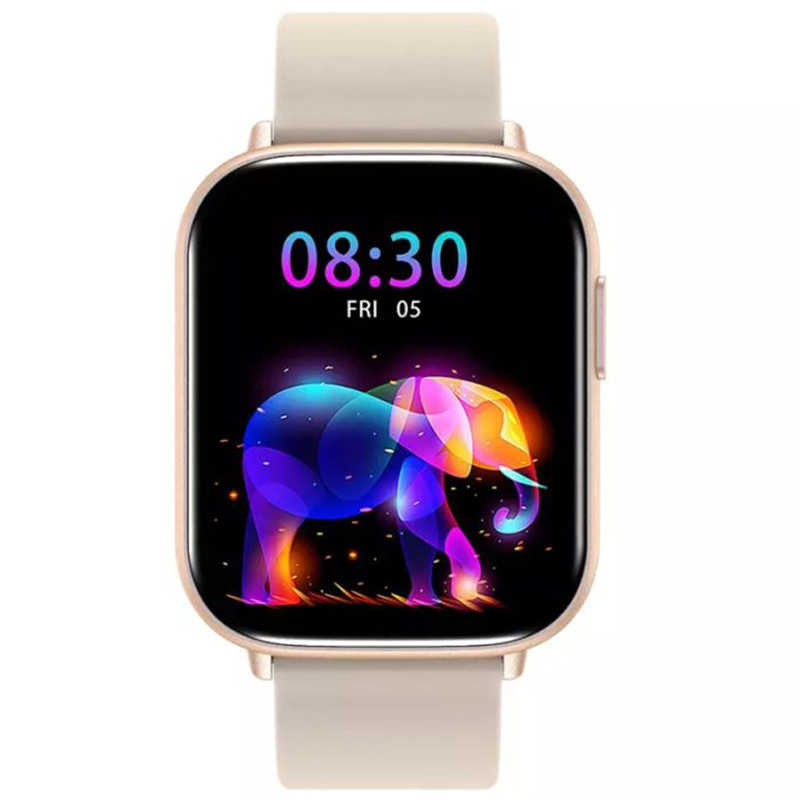 Montre Connectée Linwear LA07 Gold - SpaceNet Tunisie