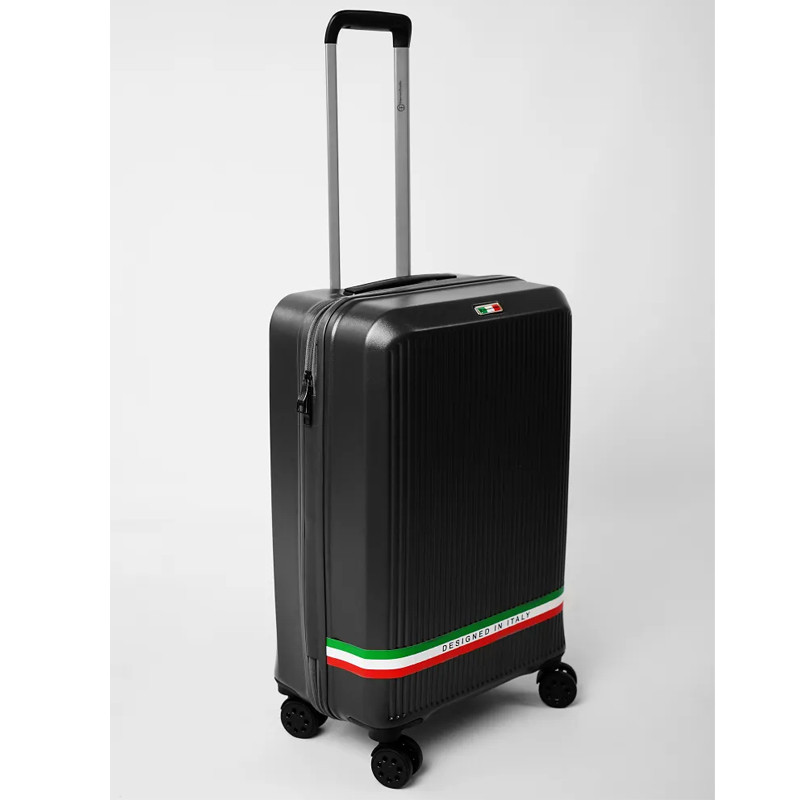 Valise Francesco Ferellino Incassable Moyen Modèle Noir - SpaceNet