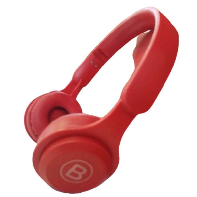 Casque SGS-BB Bluetooth Rouge Petit Prix - SpaceNet Tunisie