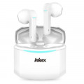 Écouteurs Bluetooth Inkax TW 03 Blanc- SpaceNet Tunisie