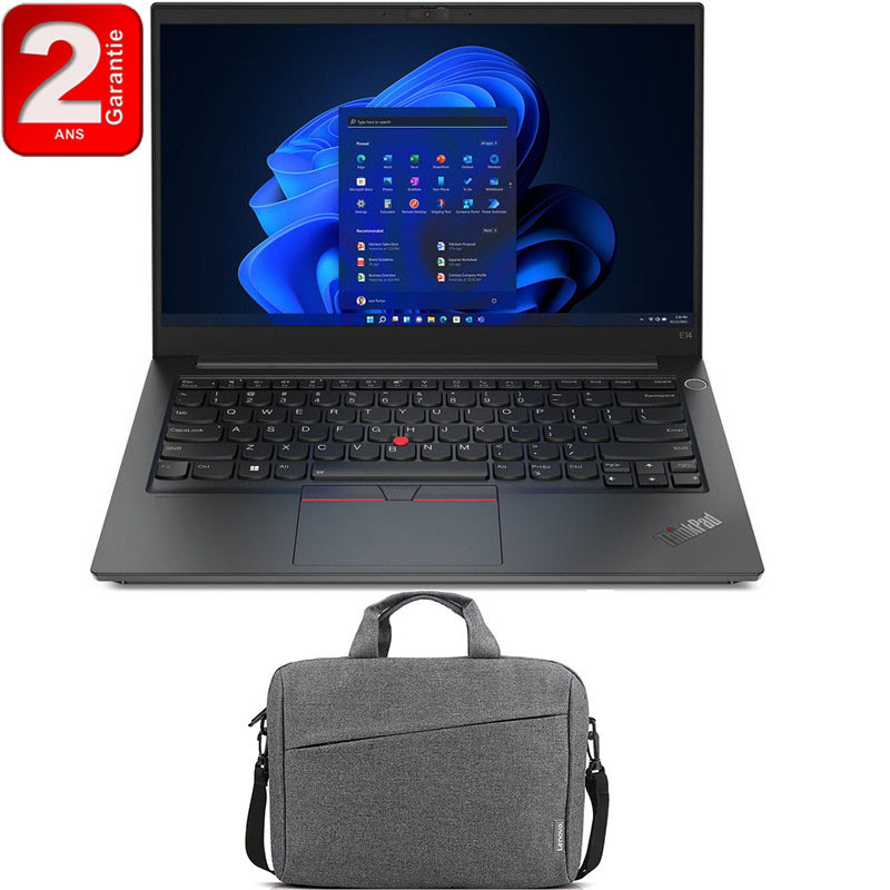 Portable Lenovo ThinkPad E14 Gen 4 i5 12Gén 24Go Noir - SpaceNet