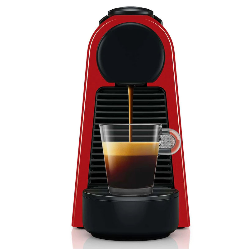 Machine à café Nespresso Essenza D30 1200W Rouge- SpaceNet Tunisie