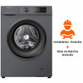 Machine à Laver Frontale Hisense WFVC6010T 6 KG Silver - SpaceNet