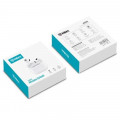 Écouteurs Bluetooth Inkax TW 03 Blanc- SpaceNet Tunisie