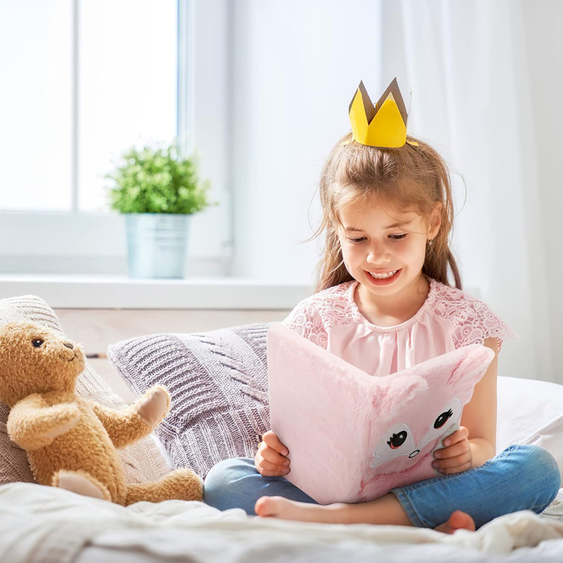 Bloc Notes En Peluche Loup Rose Pas cher - SpaceNet Tunisie