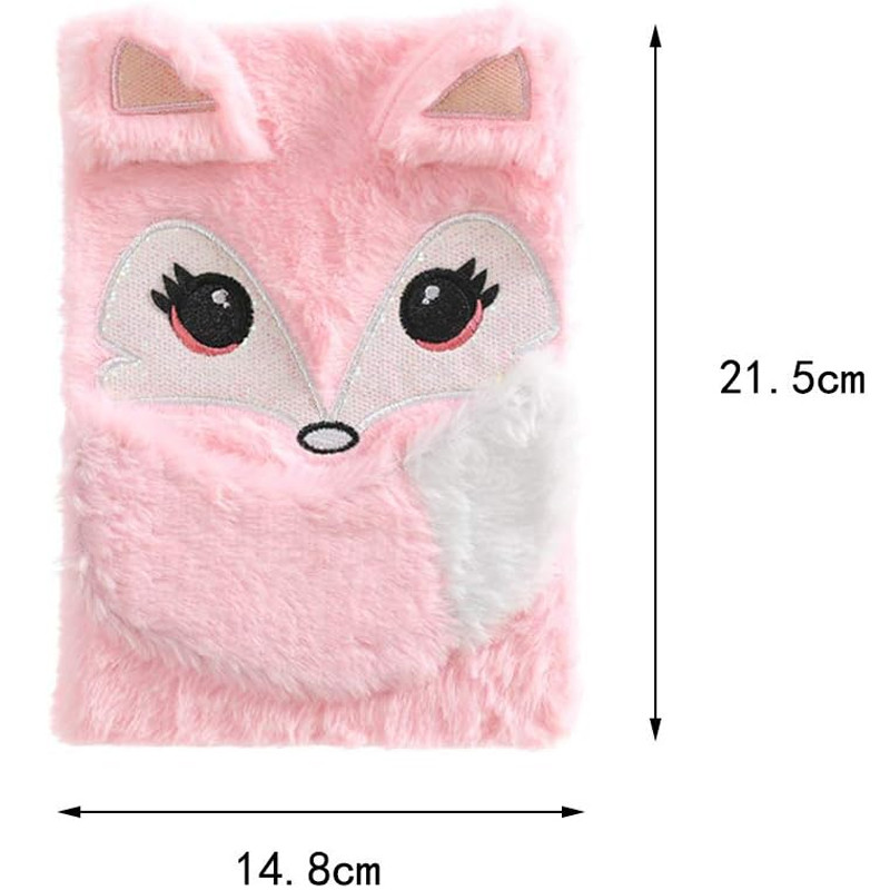 Bloc Notes En Peluche Loup Rose Pas cher - SpaceNet Tunisie