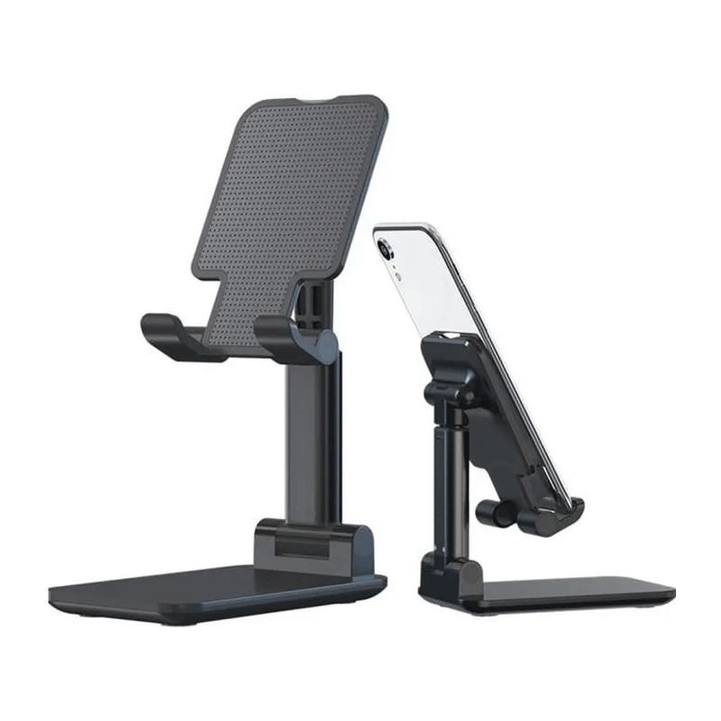 Support de Table Pour Smartphone Noir au Meilleur Prix