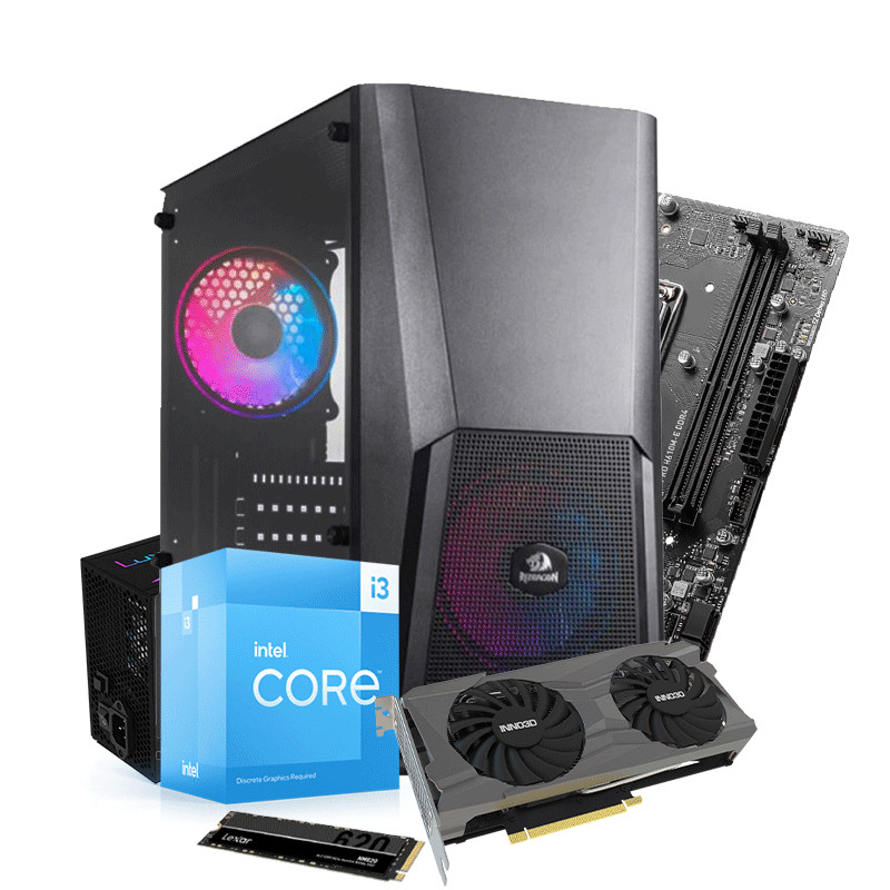 Pc Gamer Player Two i3 12Gén 16Go 512Go SSD au Meilleur Prix En Tunisie