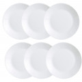 6 Assiettes Plate Luminarc Zelie 25Cm Au Meilleur Prix En Tunisie