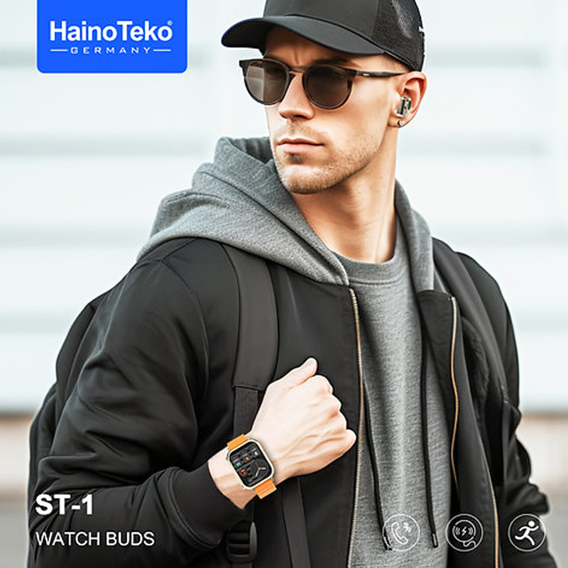 Montre Connectée Haino Teko ST-1 Noir Au meilleur Prix En Tunisie