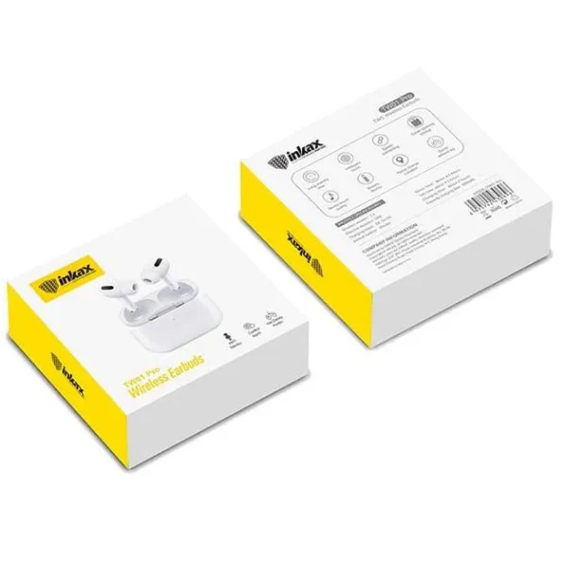 Écouteurs Sans Fil Inkax TWS01 Pro Blanc Au Meilleur Prix en Tunisie