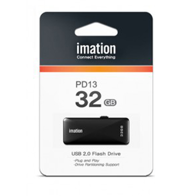 Clé USB Imation PD13 32Go USB 2.0 Noir Au Meilleur Prix en Tunisie