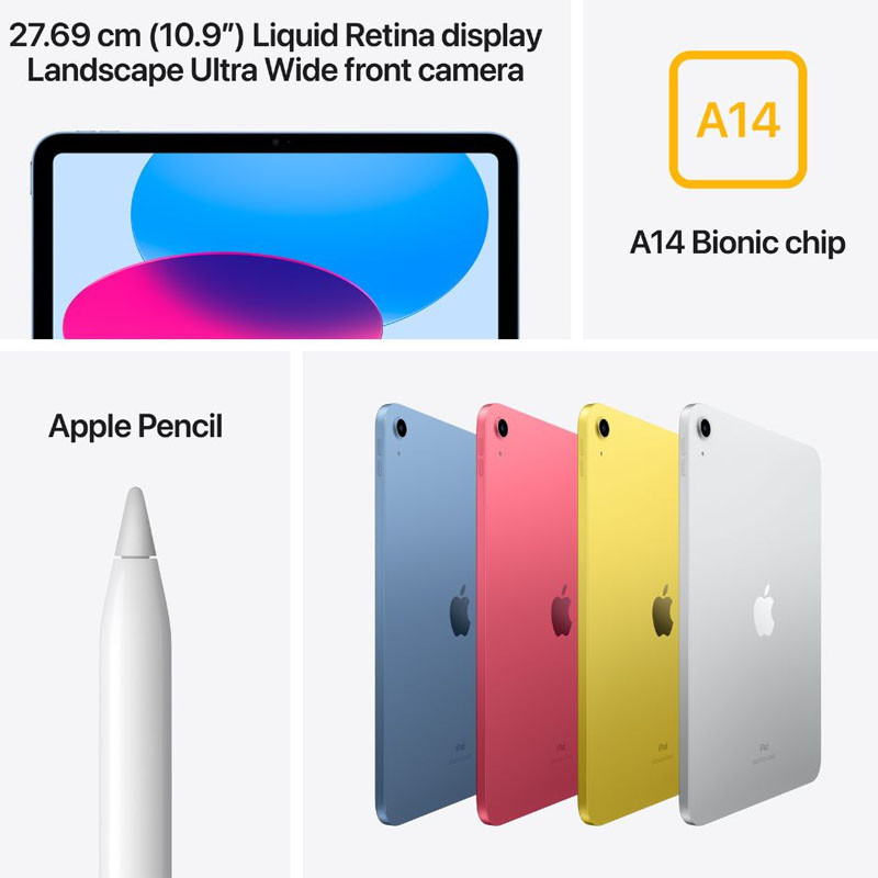 Apple iPad 10Gén Wifi 64Go Bleu Au Meilleur Prix en Tunis