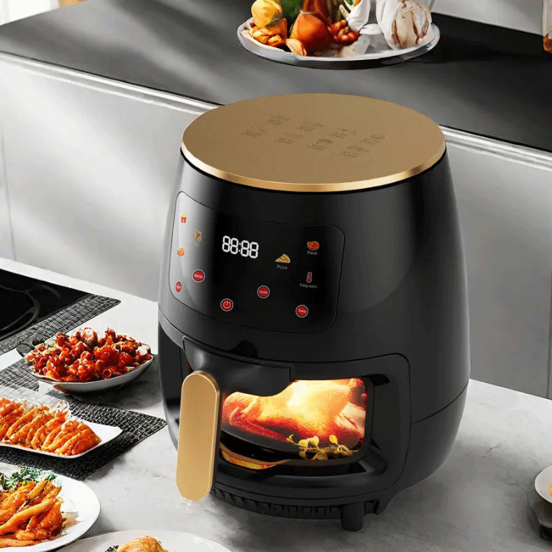 Air Fryer Silver Crest DR-8088 2400W 6L Noir Au Meilleur Prix En Tunisie