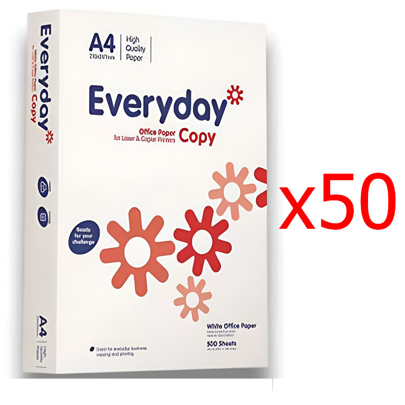 Pack De 50 Rame Papier A4 Everyday 70G Au Meilleur Prix En Tunisie