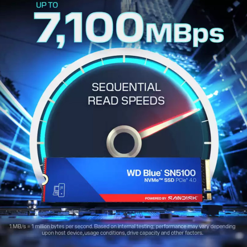 Disque Dur Interne SSD Western Digital SN5100 2To NVMe au meilleur prix ...