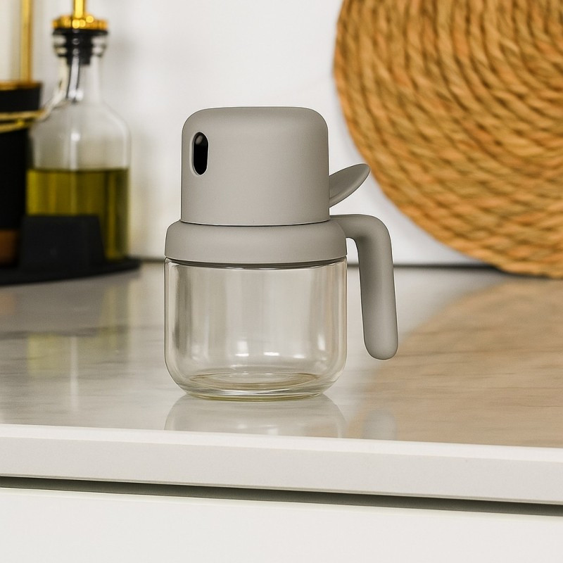 Spray à Huile en Verre 180ml Grège au Meilleur Prix En Tunisie