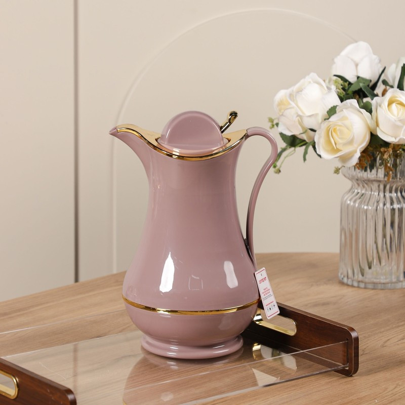 Thermos En Plastique 1 Litre Rose au Meilleur Prix En Tunisie