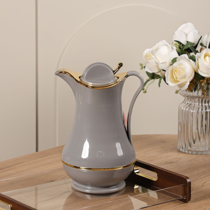 Thermos En Plastique 1 Litre Gris au Meilleur Prix En Tunisie