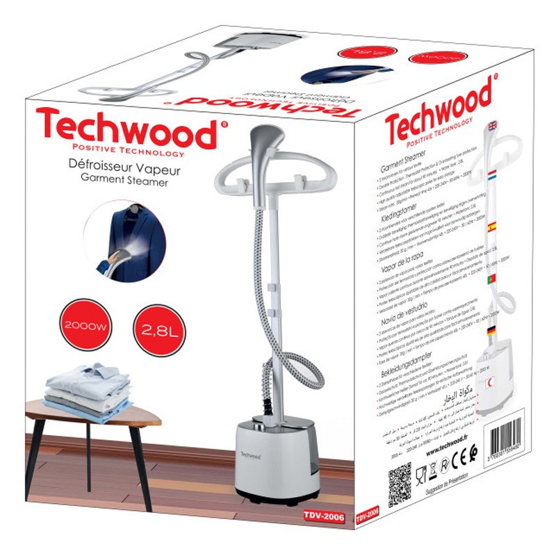 Défroisseur Vertical Techwood TDV-2006 2000W Au Meilleur Prix En Tunisie