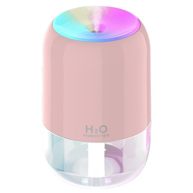 Mini Humidificateur d'Air USB HUM-988 Rose au meilleur prix en Tunisie