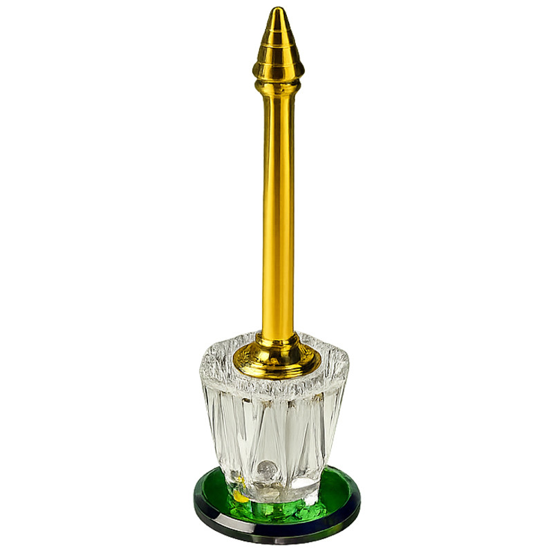 Lance Parfum En Cristal Et Base Vert au meilleur prix en Tunisie