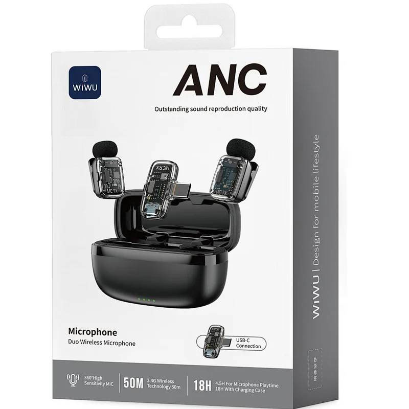 Microphone Sans fil Wiwu Pour Smartphones Au Meilleur Prix En Tunisie