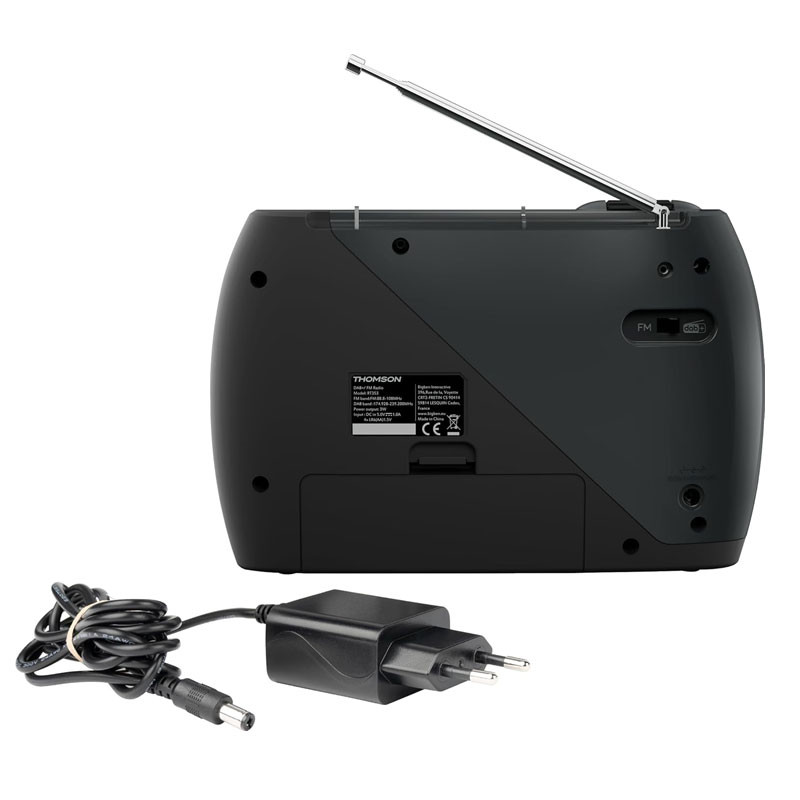 Radio Numérique Thomson RT350DAB Noir Au Meilleur prix en Tunisie