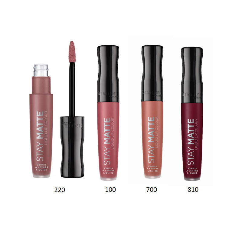 Rimmel Tunisie - Pack 6 Rouges À Lèvres Rimmel STAY MATT GLOSS