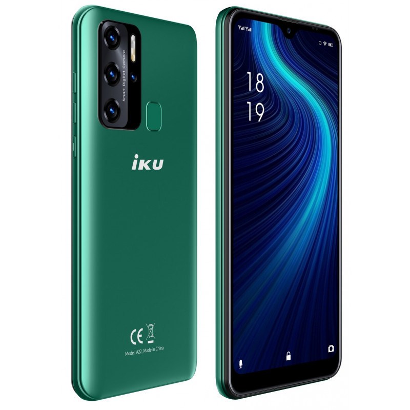 Smartphone IKU A22 2Go 32Go Vert (IKU-A22-GR) - SpaceNet Tunisie