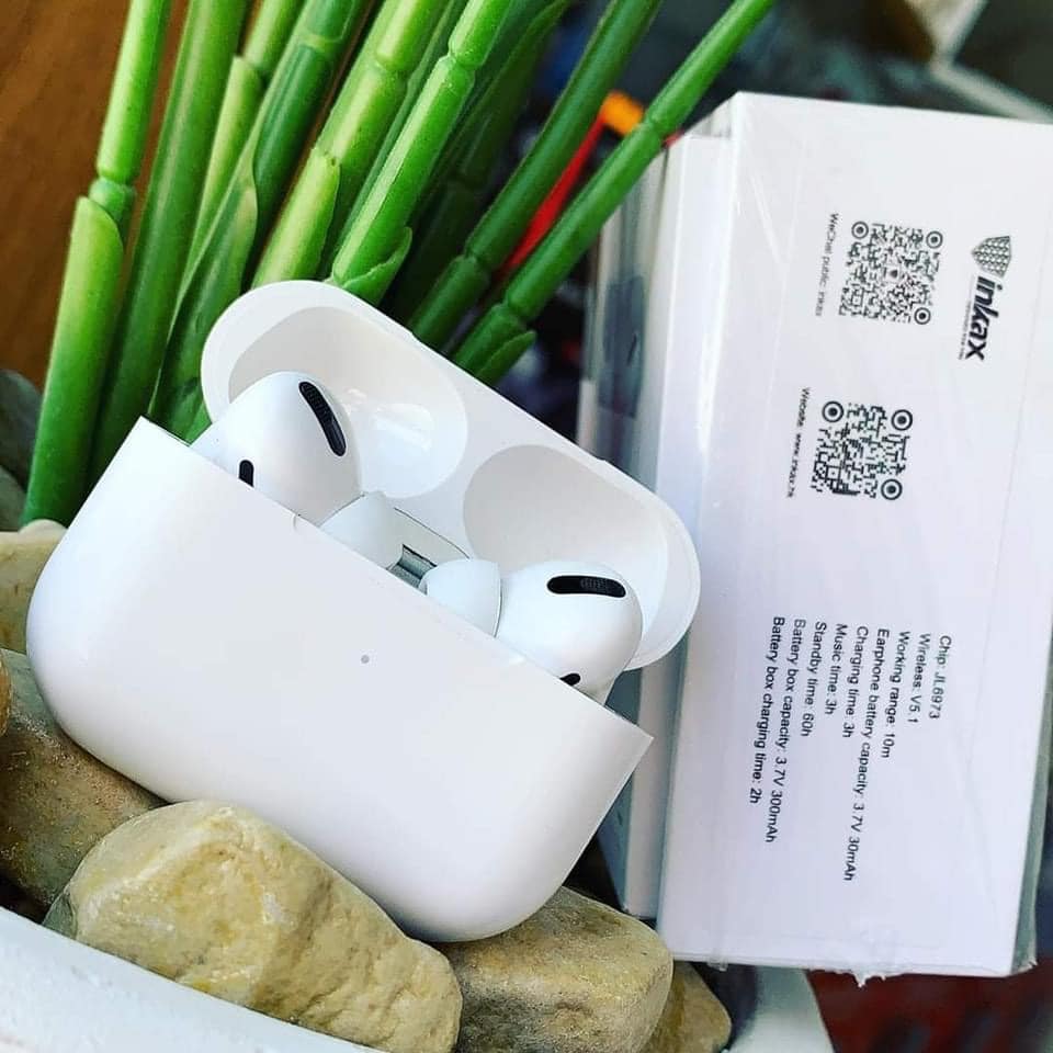 Écouteur Sans fil Inkax T03 Blanc au Meilleur Prix en Tunisie