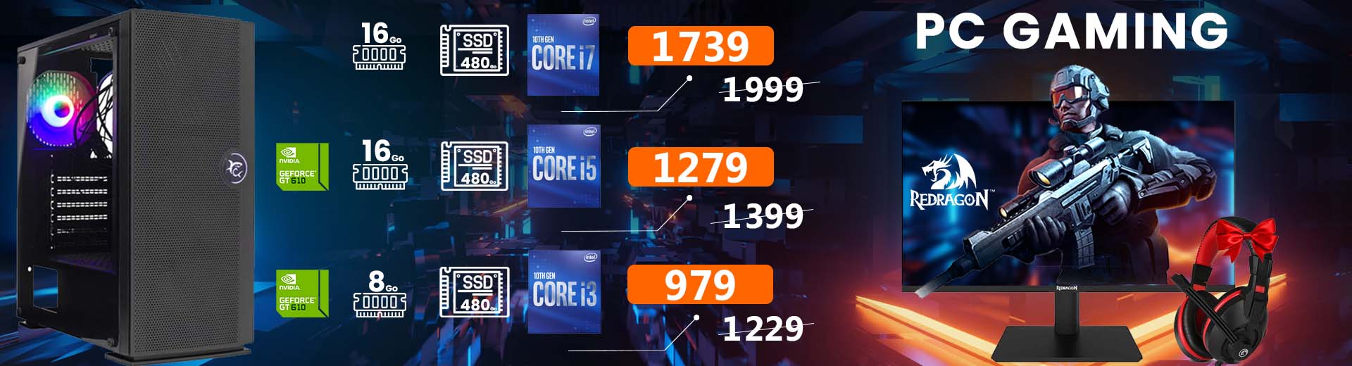 Vente en Ligne de PC Portable, PC Gaming, Smartphone Chez SpaceNet